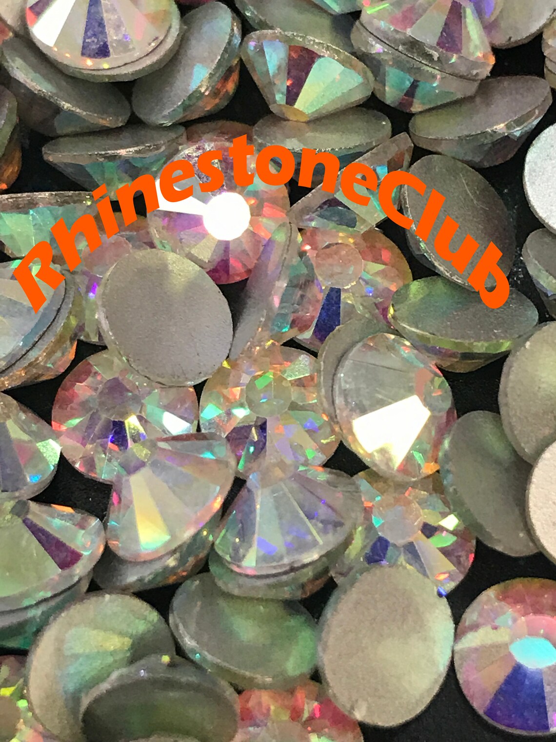 SS 30 Crystal AB Loose Rhinestone Packs/ Shine Rhinestones . High ...