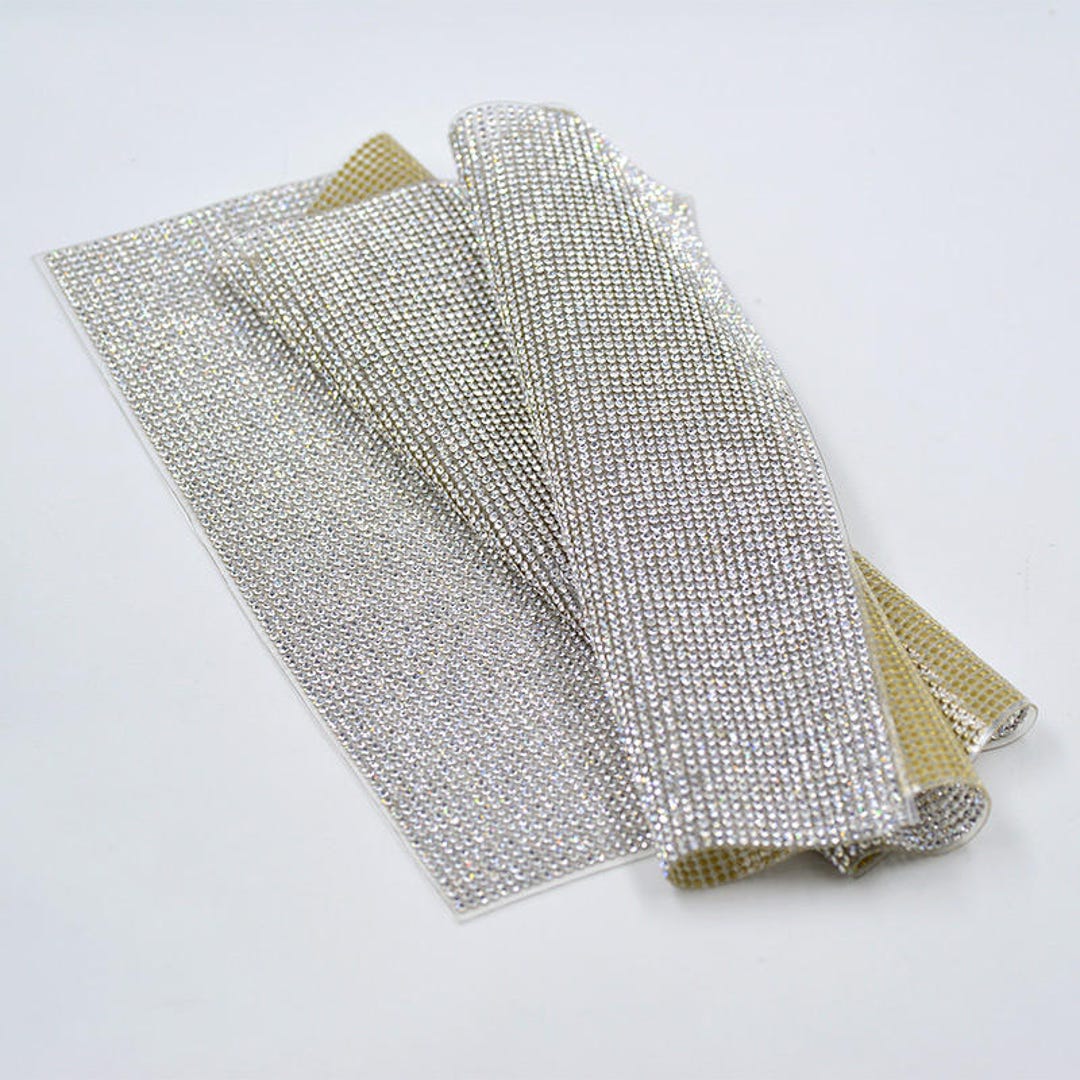 Rhinestone Sheets / Rhinestone Fabric , Perfect for Dress Making 46 ...