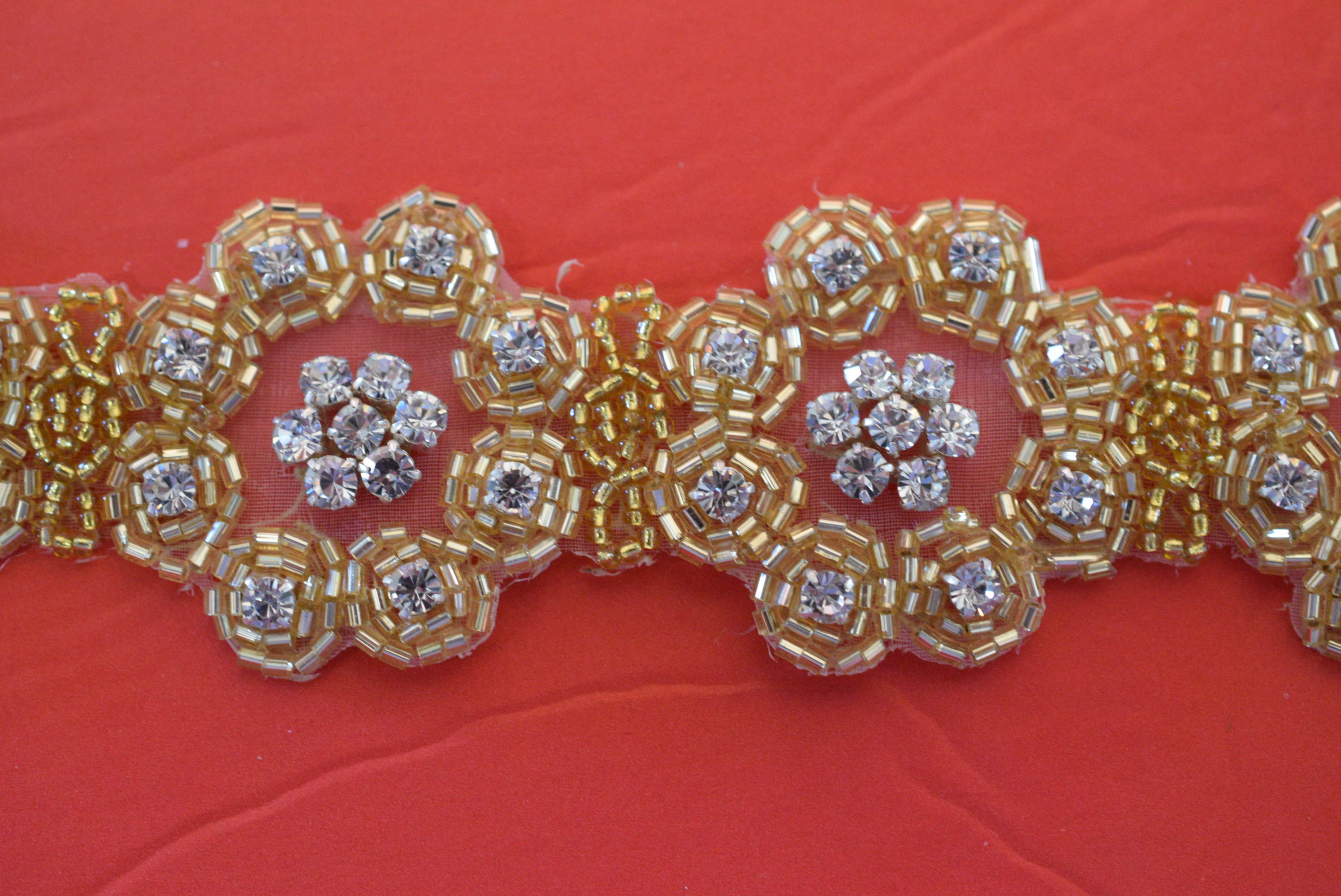 Rhinestone Chain/ Formal gown belt/ rhinestone wedding sashes | Etsy