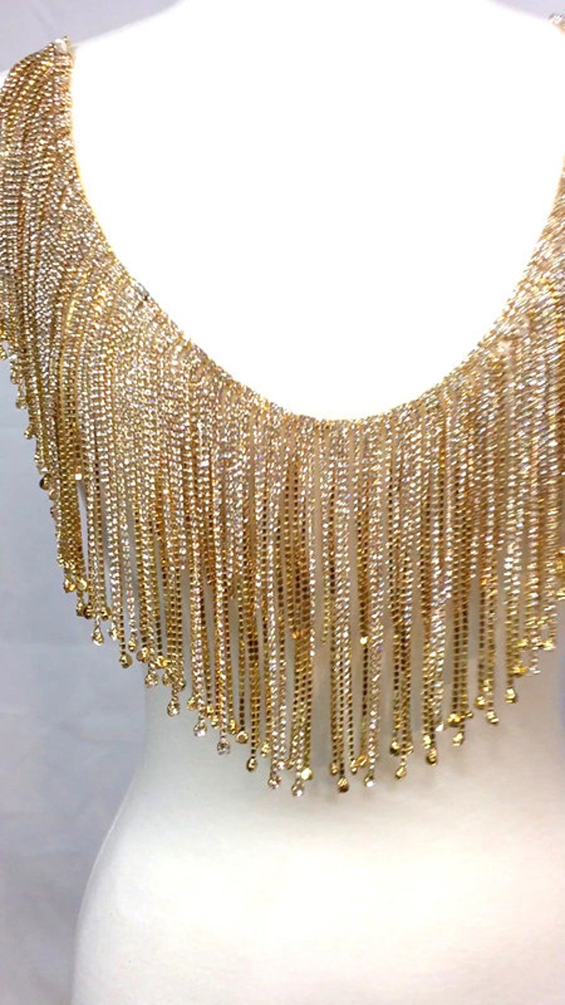 1 Yard Rhinestone Trim/ Rhinestone Chain/ Formal Gown Belt/ - Etsy