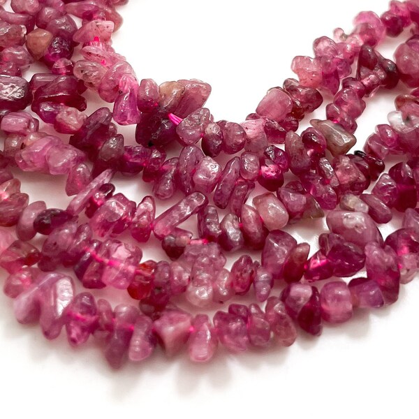 Natural Ruby Beads - Etsy
