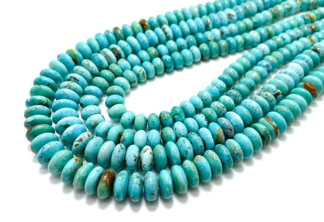 Genuine Blue Turquoise Natural Arizona Turquoise Grade AAA Smooth ...