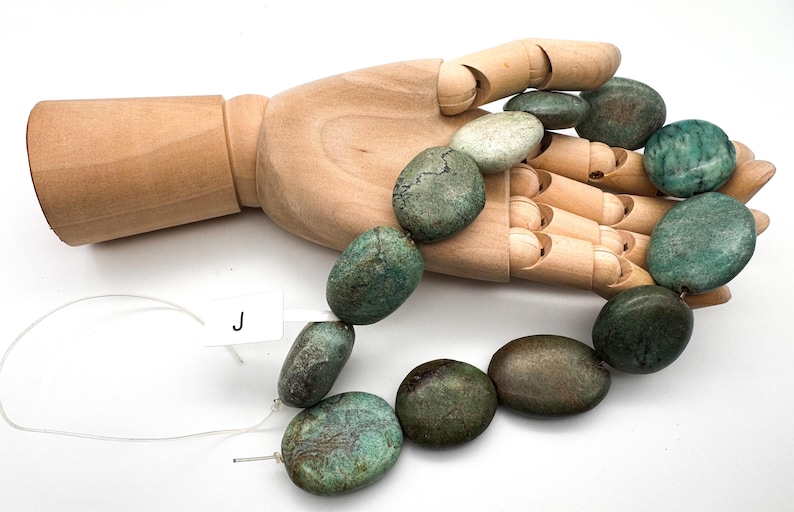 Natural Untreated Turquoise Smooth Large Oversized Chunky Oval Nuggets ...