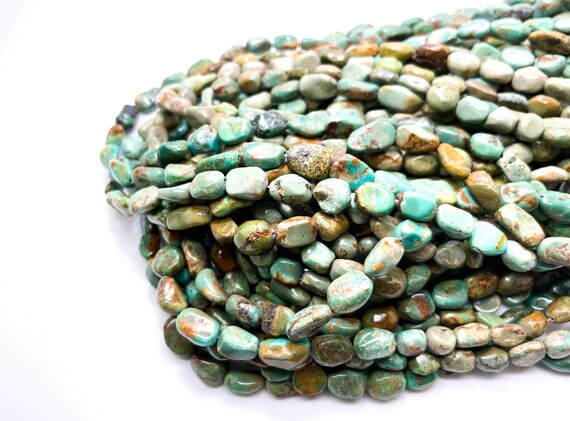 Genuine Green Turquoise Beads