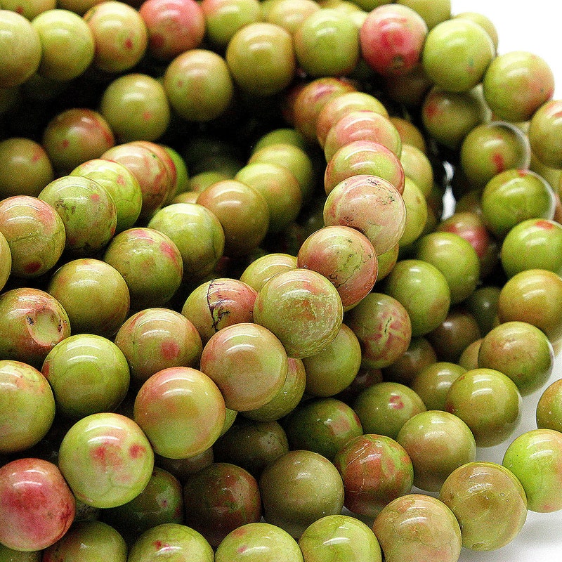 Lime Green Howlite - Etsy