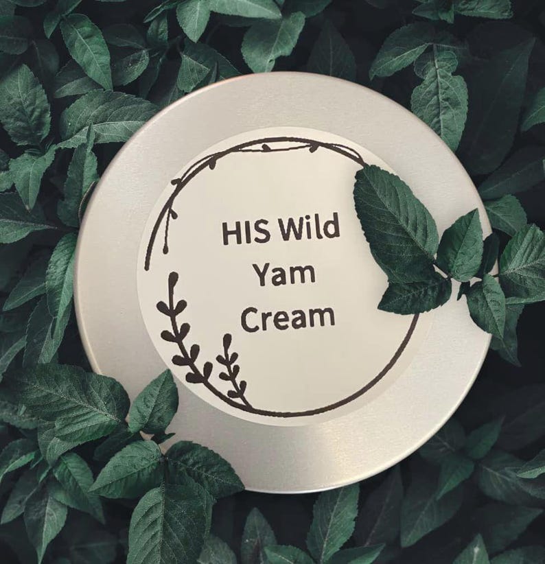 Artisanal His Organic Wild Yam Cream for Men, With Vitex, Saw Palmetto ...