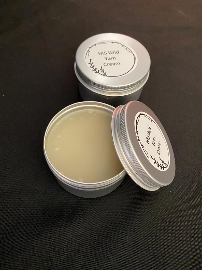 Artisanal His Organic Wild Yam Cream for Men, With Vitex, Saw Palmetto ...