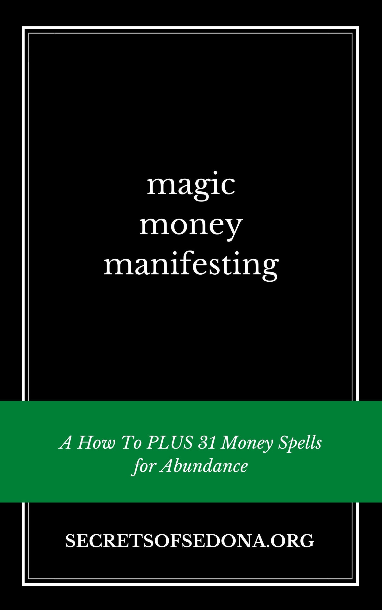 Magic Money Manifesting Ebook Course PDF Download 31 Money - Etsy