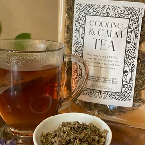 Organic Herbal Tea for Women, Feminine Herbal Blend of Sage, Hibiscus ...