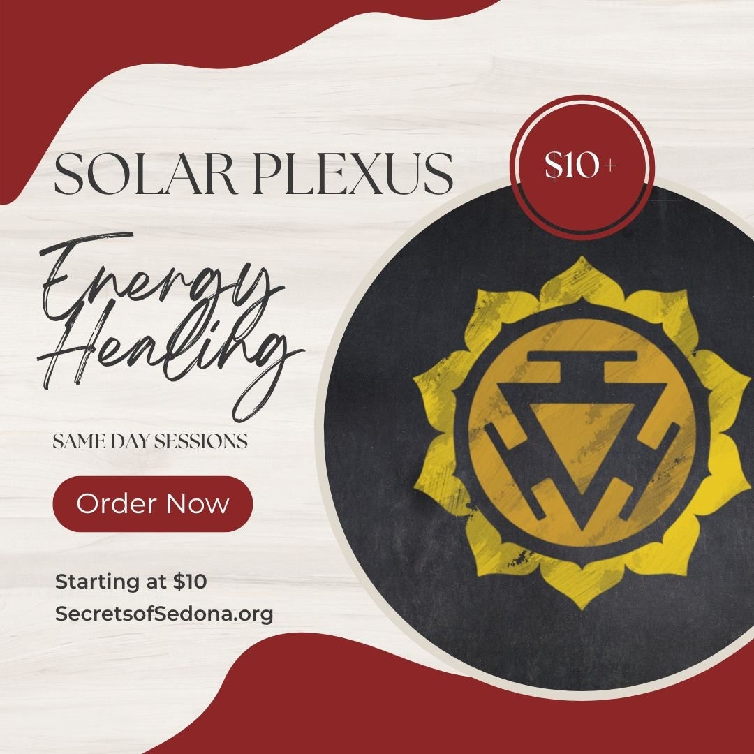 Solar Plexus Chakra Reading and Energy Healing With Sedona Arizona ...
