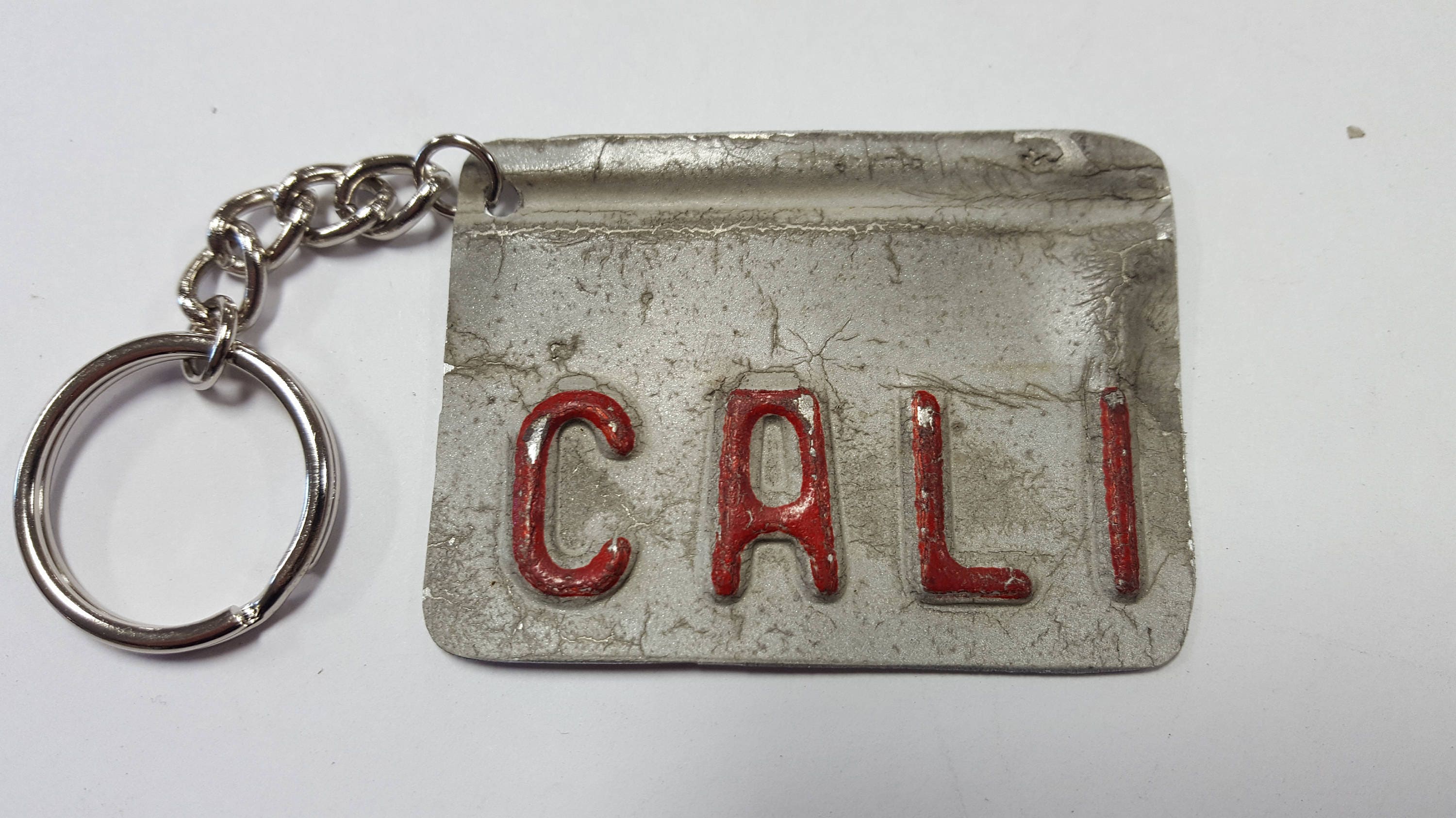 Unique Vintage California License Plate Keychain Made From - Etsy