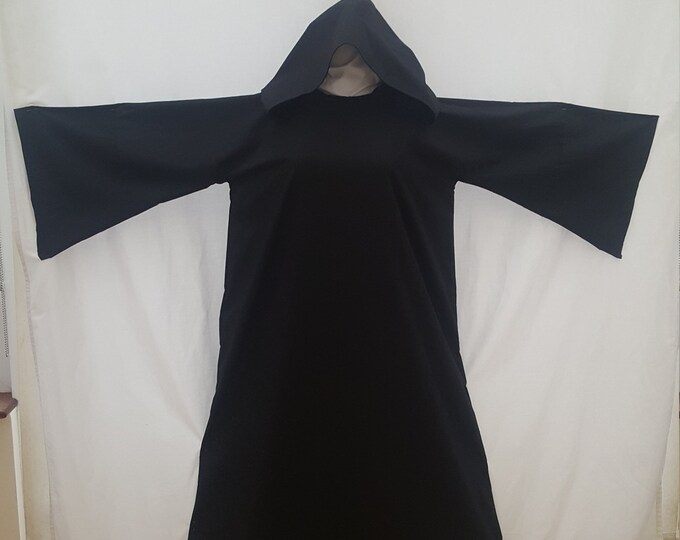 A Tau 100% Cotton HOODED Robe Ritual Thelema Golden Dawn/magickal ...