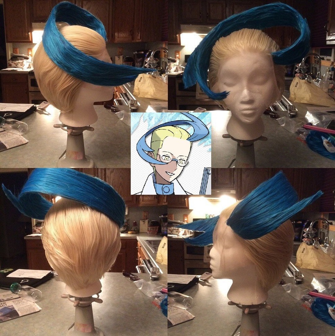 Colress Wig From Pokemon - Etsy