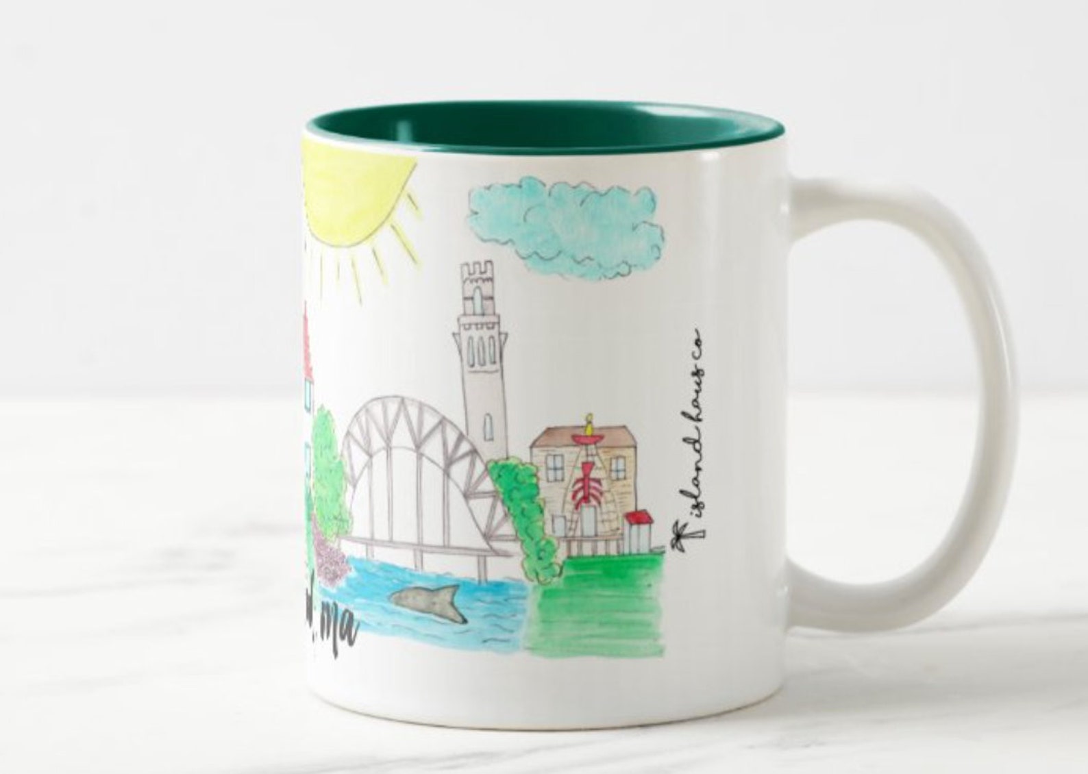 Cape Cod MA Coffee Mug Cape Cod Mug Coffee Mug Coastal - Etsy