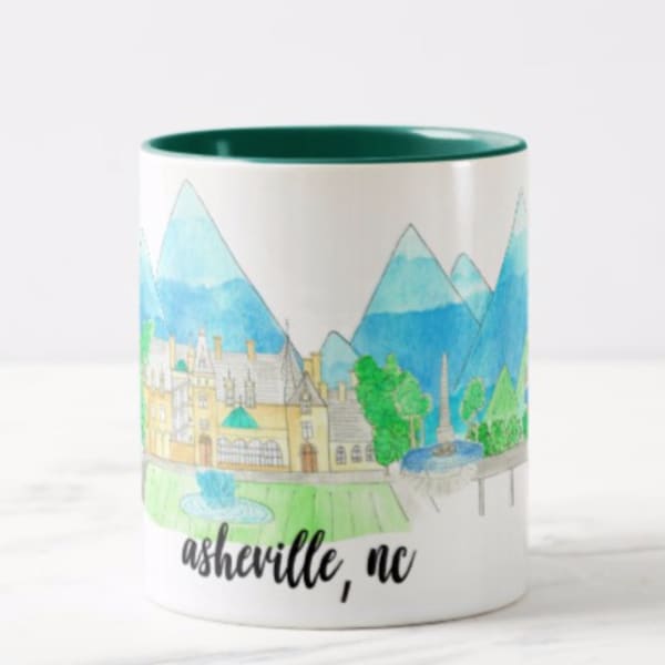 North Carolina Mug - Etsy