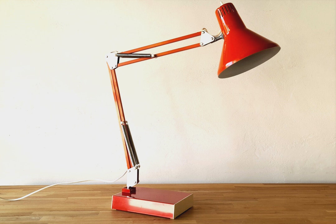 VINTAGE Lamp Architect's Lamp Desk Lamp Articulated Lamp - Etsy
