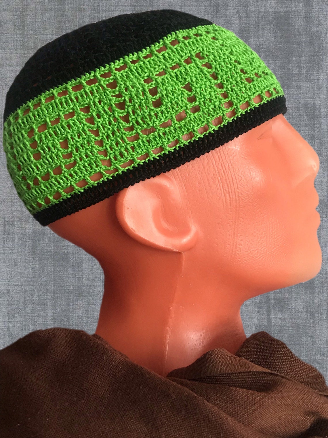 Kufi Hat Ibtisama Caps Muslim Prayer Cap Cotton Kufi Cap | Etsy