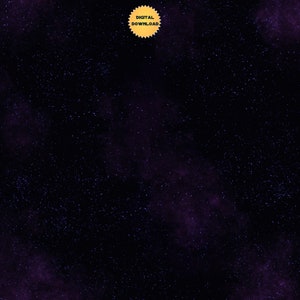 Starry Sky DIGITAL Paper Pack - 8 12x12” Papers - Backgrounds, Space ...