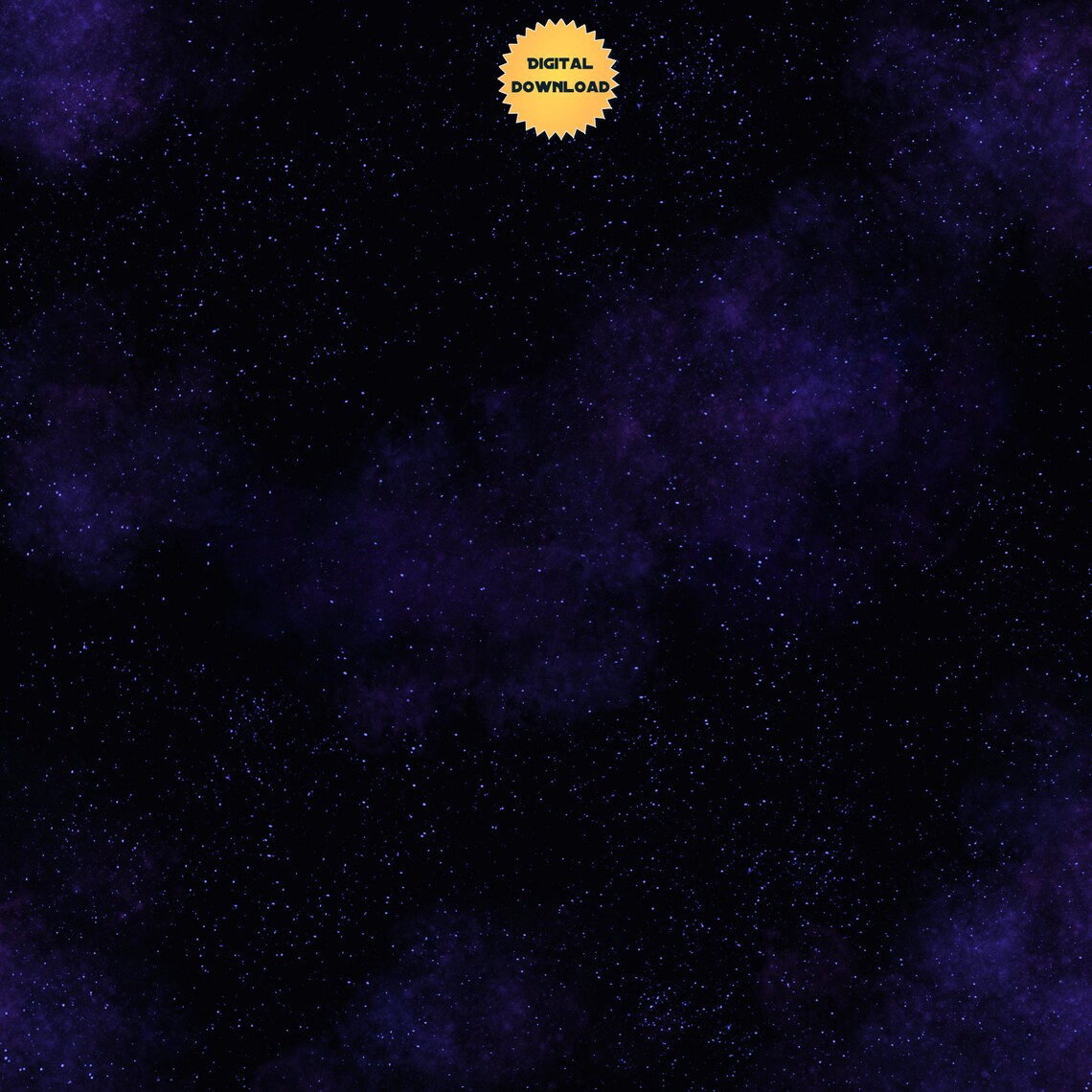 Starry Sky DIGITAL Paper Pack 8 12x12 Papers Backgrounds, Space, Night ...