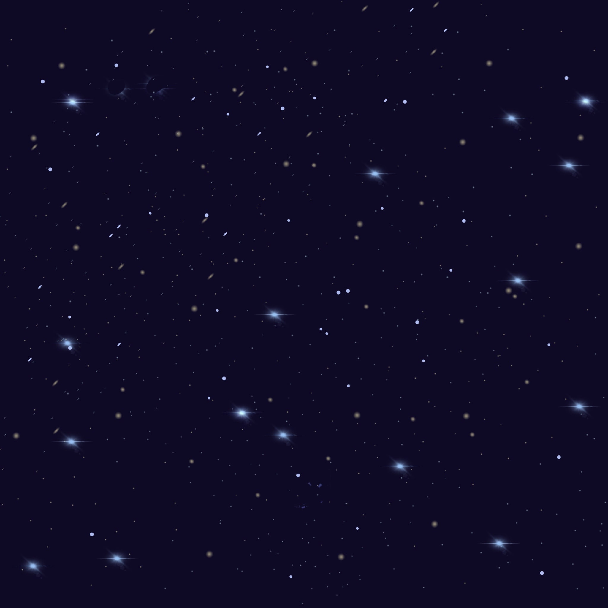 Starry Night Background Gif