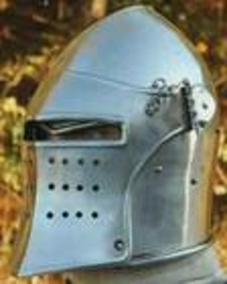 Medieval Knight Helmet, Halloween Costume, Cosplay, Roleplay, Shining ...