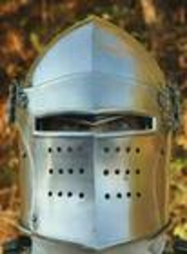 Medieval Knight Helmet, Halloween Costume, Cosplay, Roleplay, Shining ...