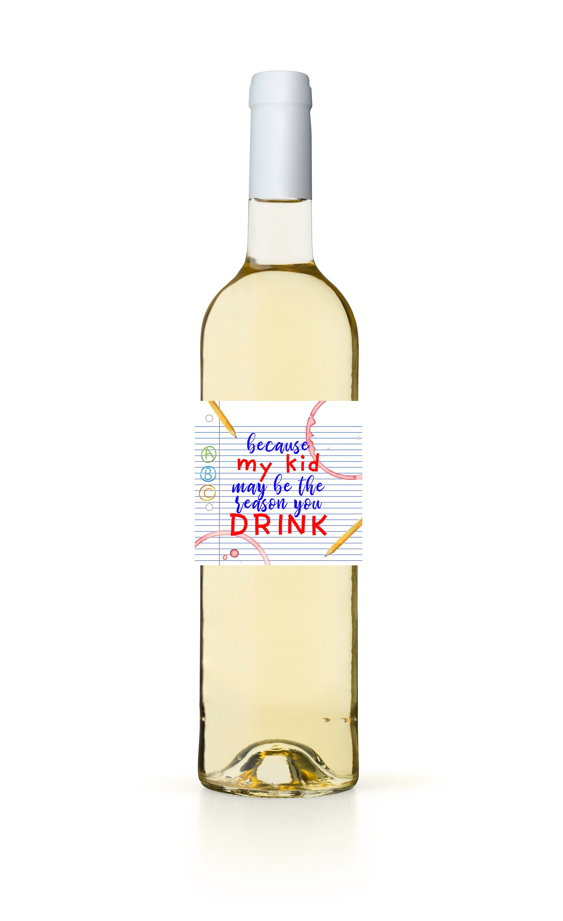 Teacher Wine Label-teacher Appreciation Gift-back to School Gift ...