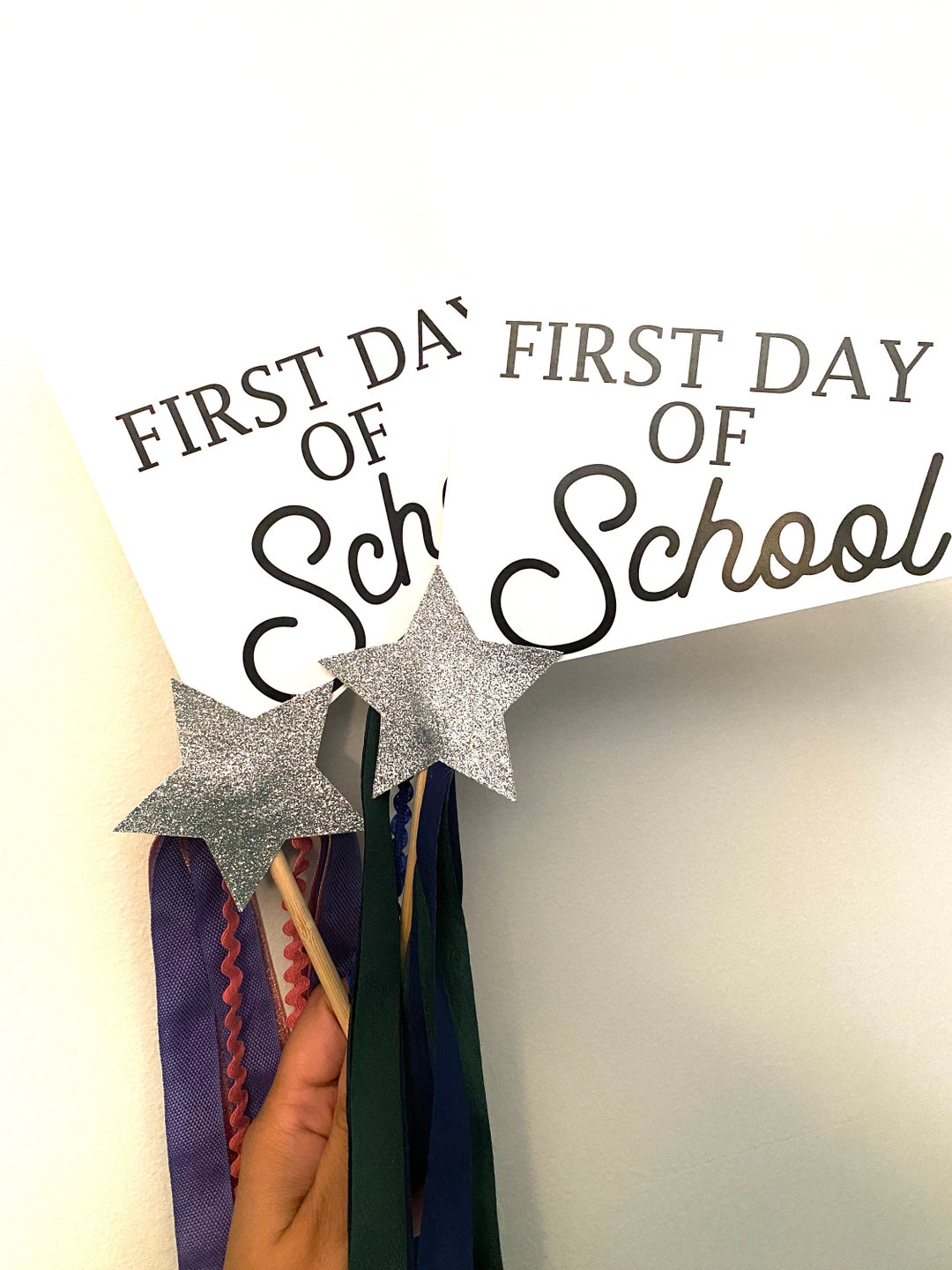 1st Day of School Pennant Flag First Day of School Pennant Flag Back to ...