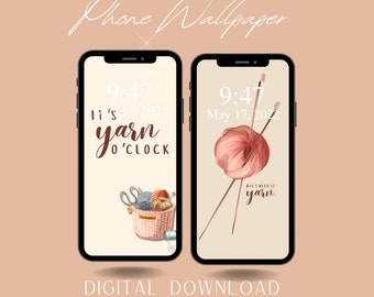 Crochet Wallpaper - Etsy