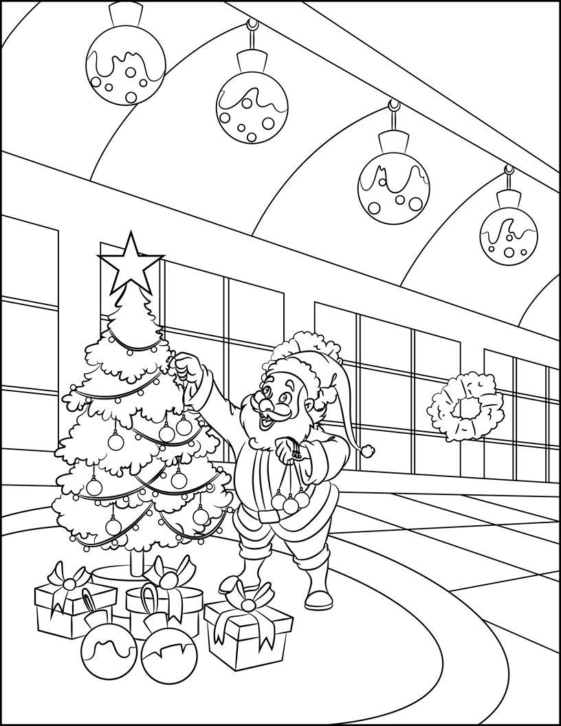 Funny Santa Coloring Book 2, Coloring Book Practices for Kids ...