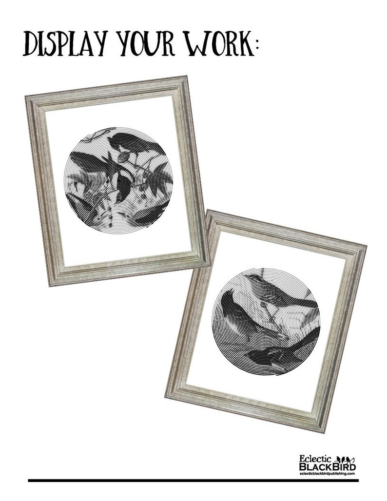 20 Birds of America Spiroglyphics Tight Spiral Printable Vol.2, Instant ...