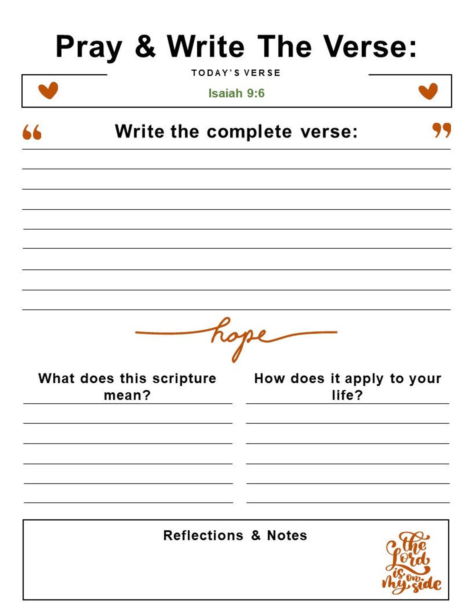 Christmas Bible Verses Printable Journal | Pray and Write the Verses ...