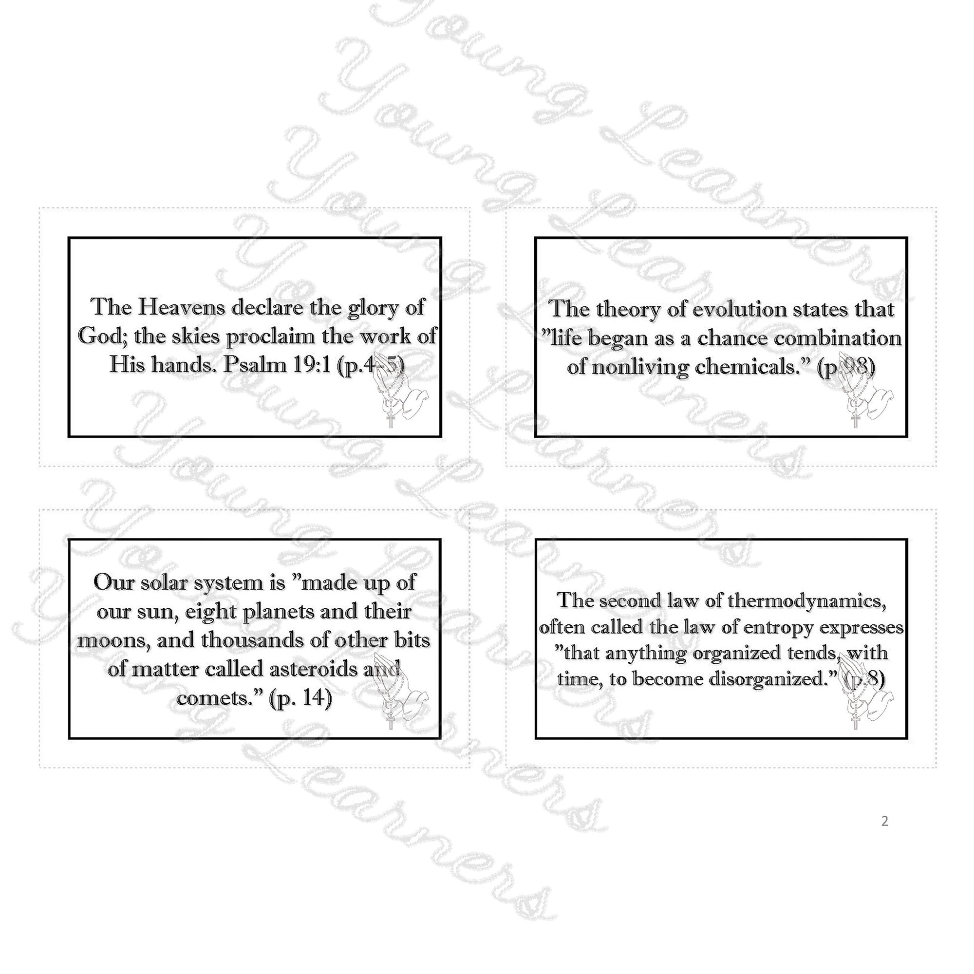 Catholic Study Flash Cards, Catechism Symbols, Instant Download ...