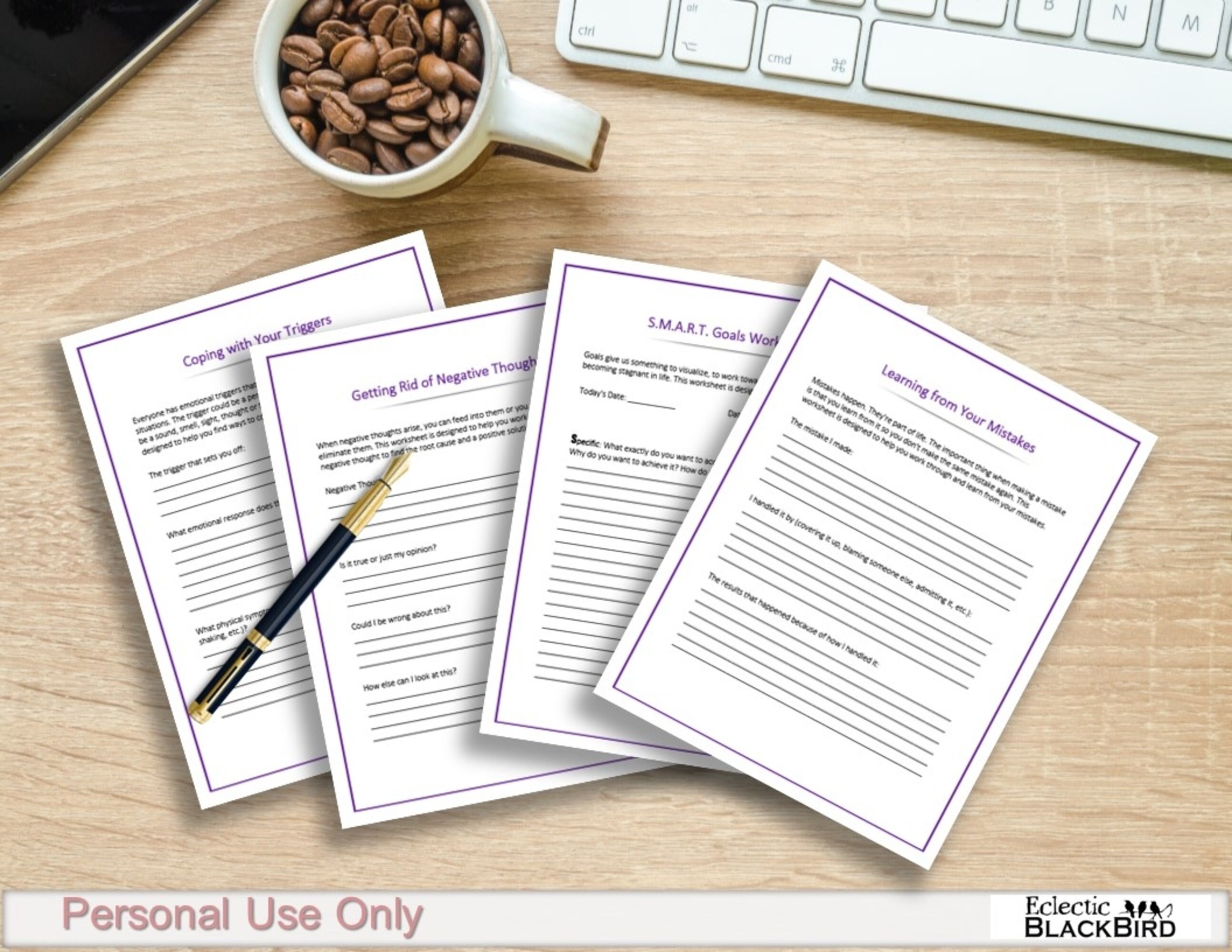 Positive Thinker | Positivity Worksheets | Be Positive and Productive ...