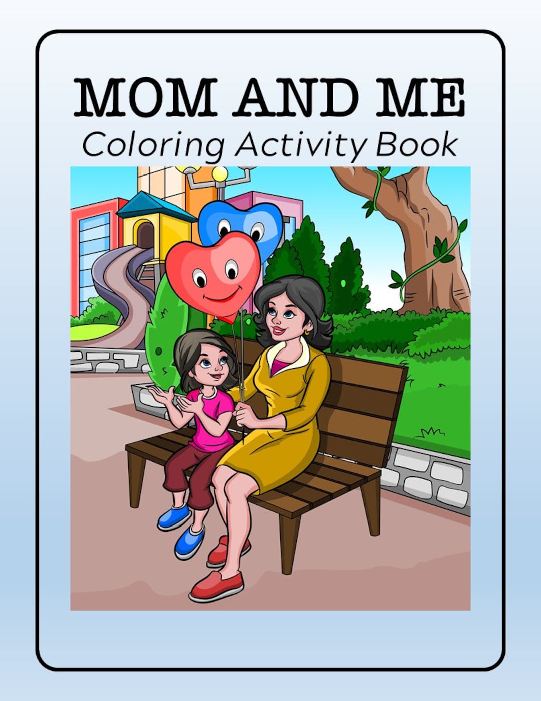 Libro de actividades para colorear de mamá y yo, Actividad para ...