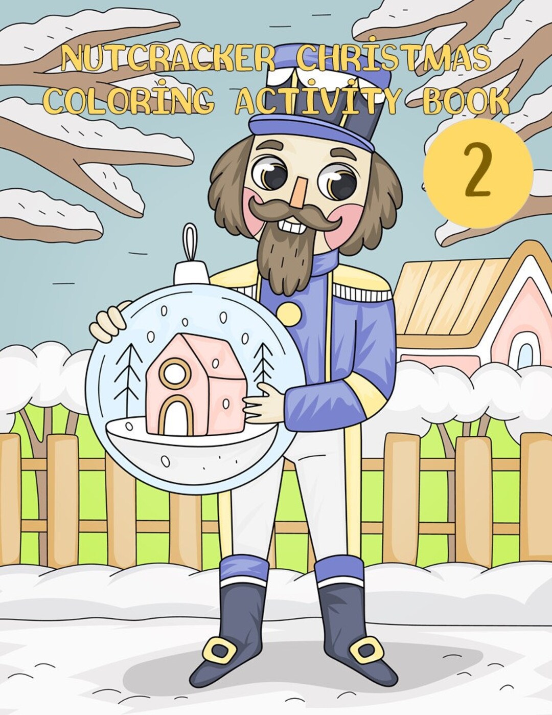 Nutcracker Christmas Coloring Activity Book 2, Fun Activity for ...