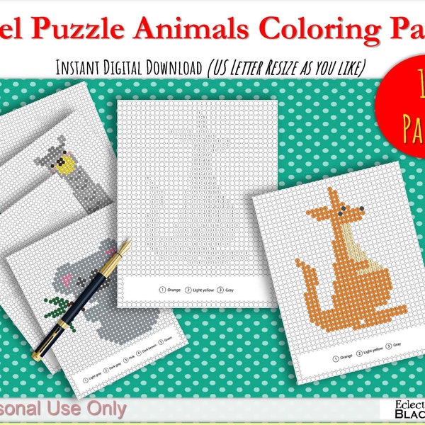 Hidden Picture Pdf for Kids - Etsy