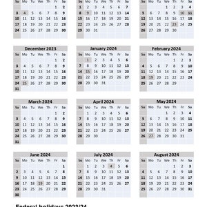 Teacher Lesson Planner 2023-2024, Academic Calendar for School Year ...