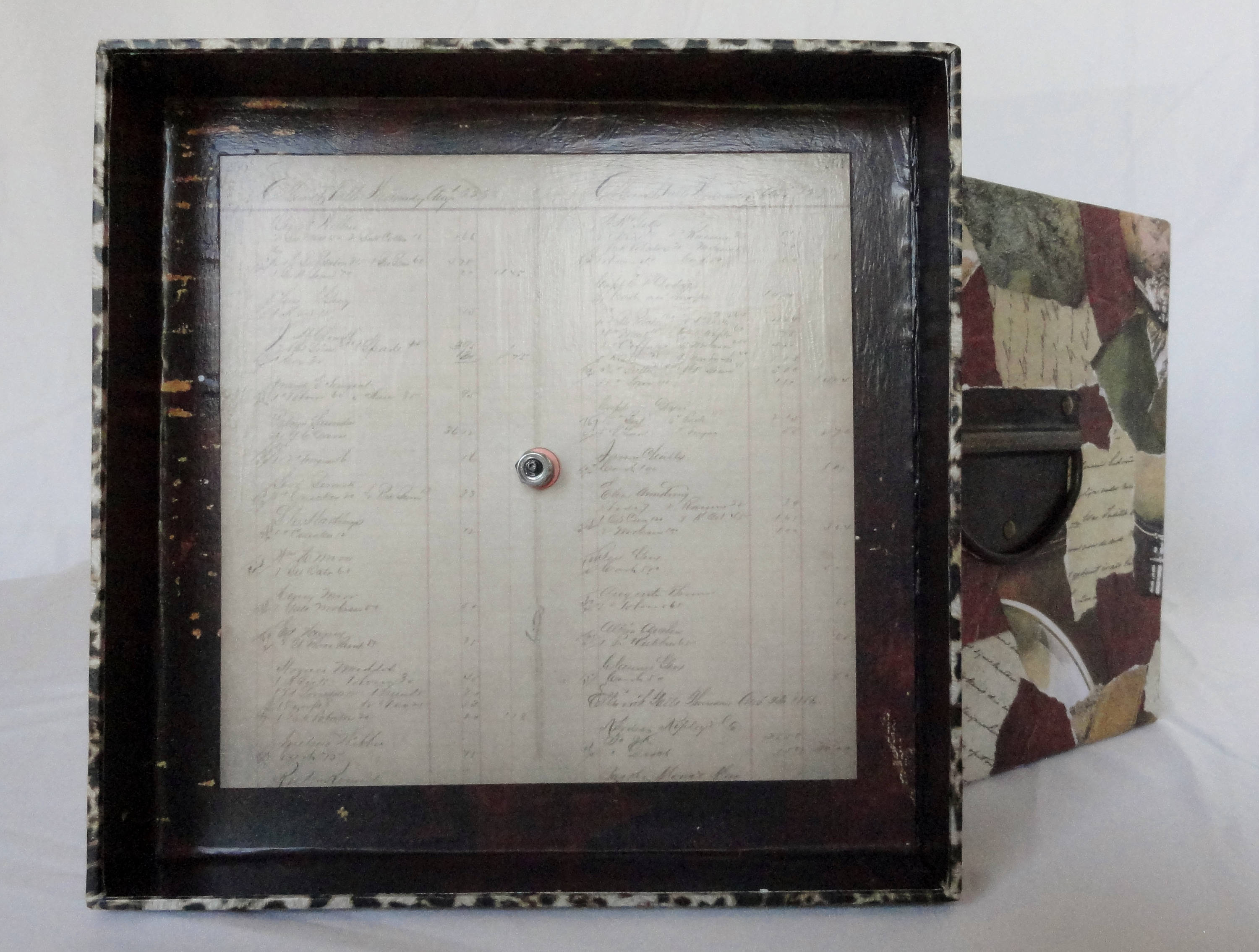 Mixed Media Vintage Time Capsule Themed Decoupaged Box - Etsy