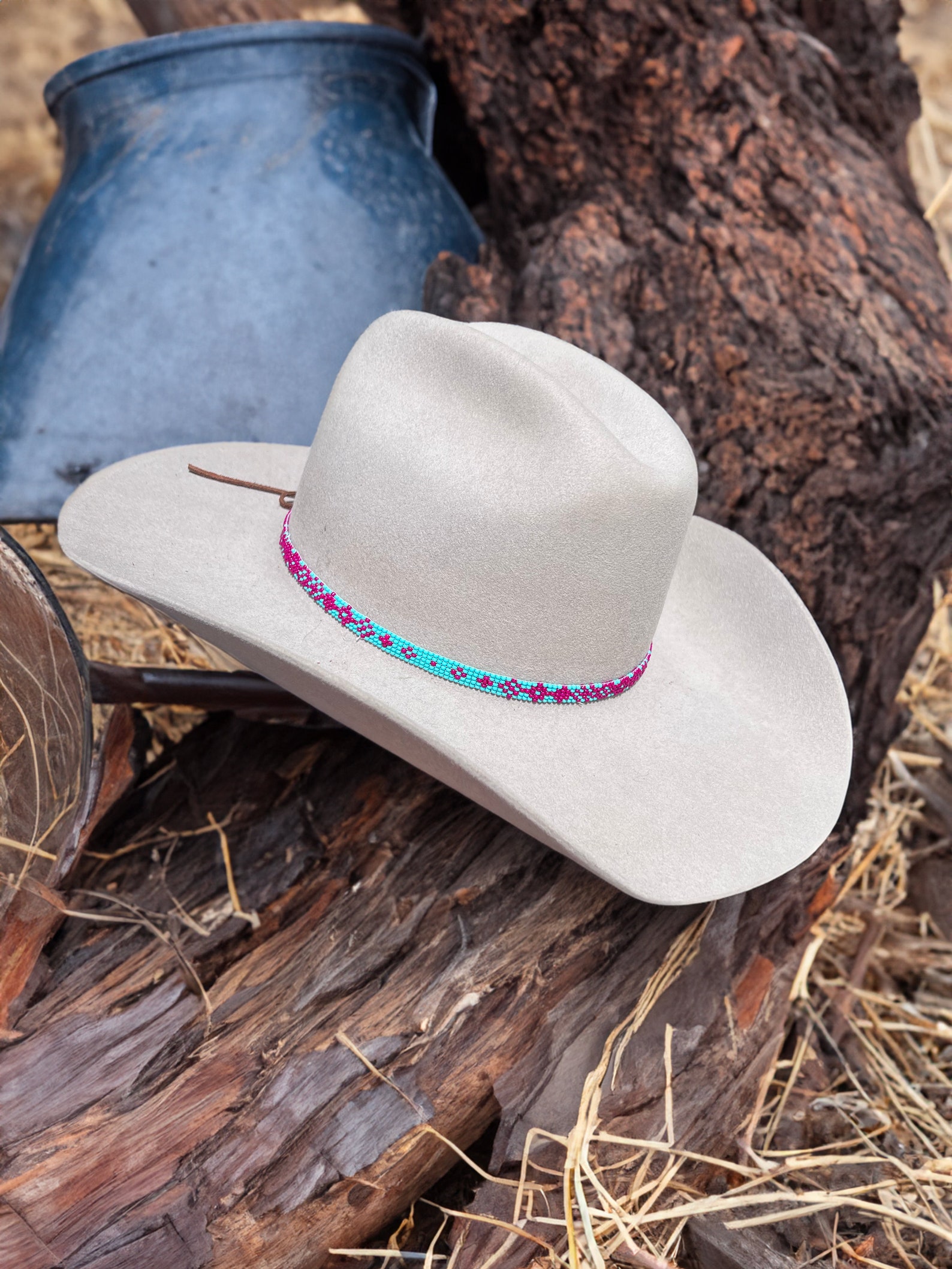 Western Beaded Hat Band: Ombre Pattern 1 - Etsy