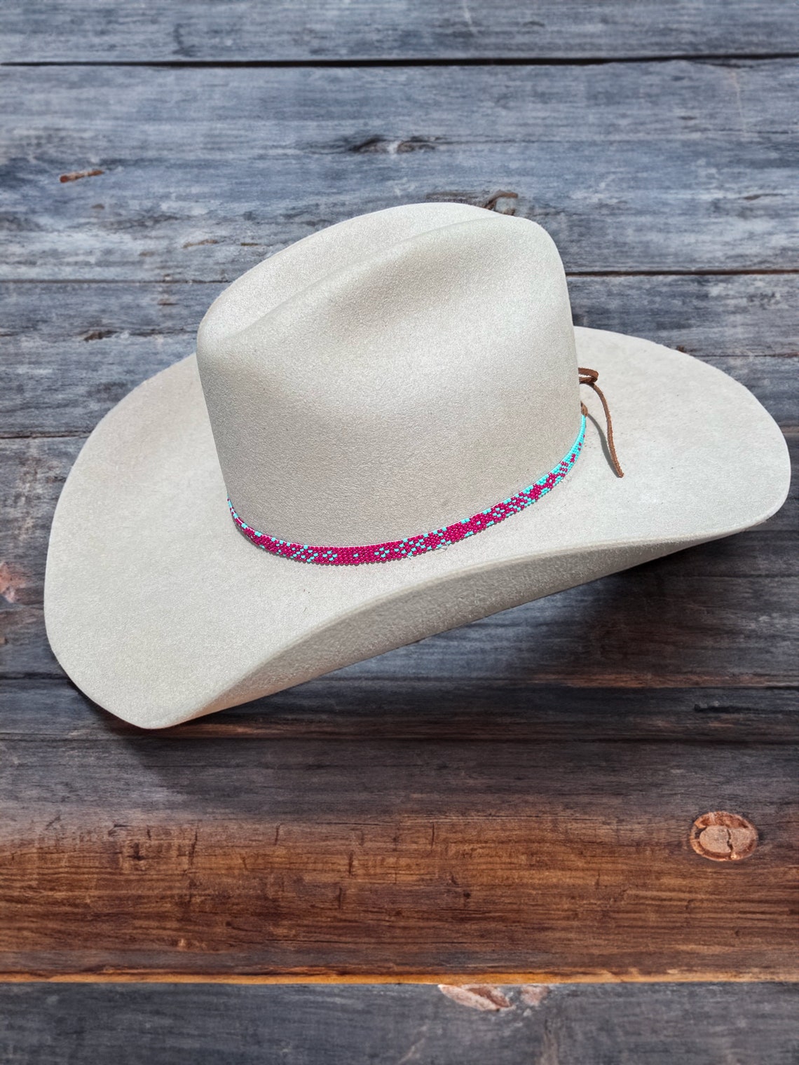 Western Beaded Hat Band: Ombre Pattern 1 - Etsy