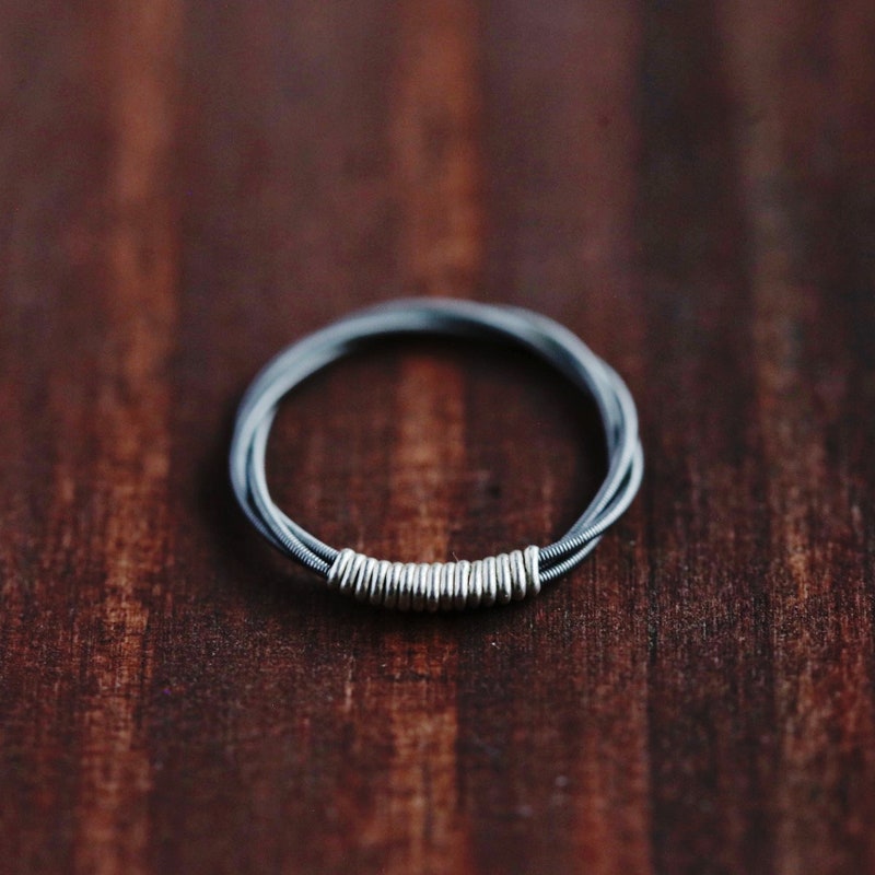 Guitar String Ring - Etsy