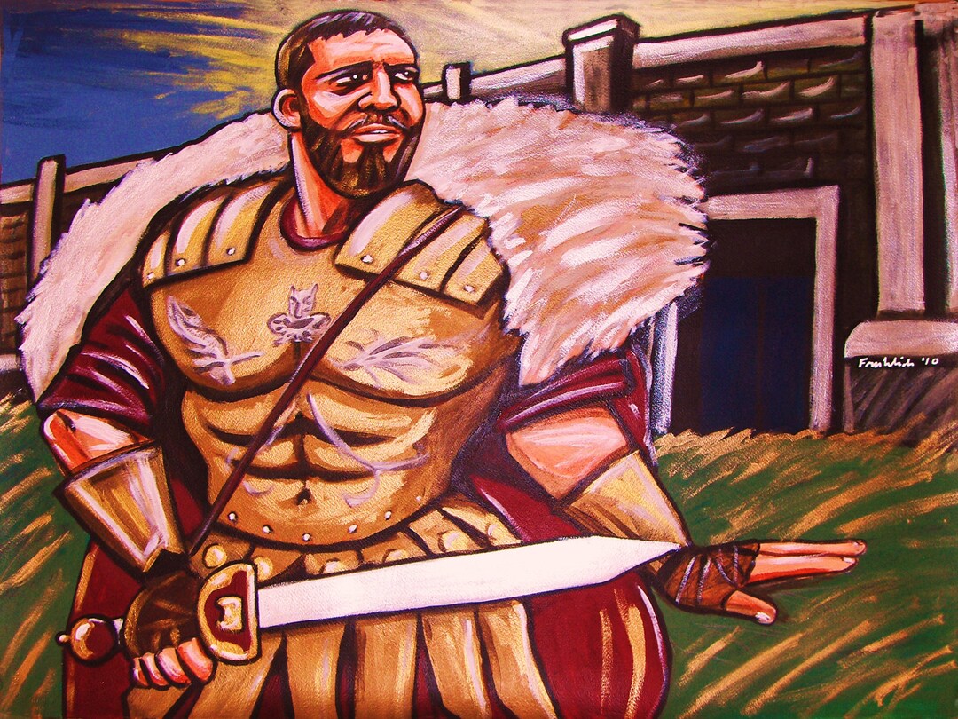 Russell Crowe Roman Gladiator Movie Print Poster - Etsy