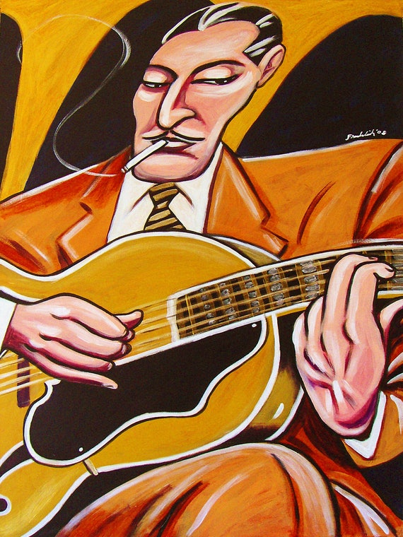 Django Reinhardt Poster