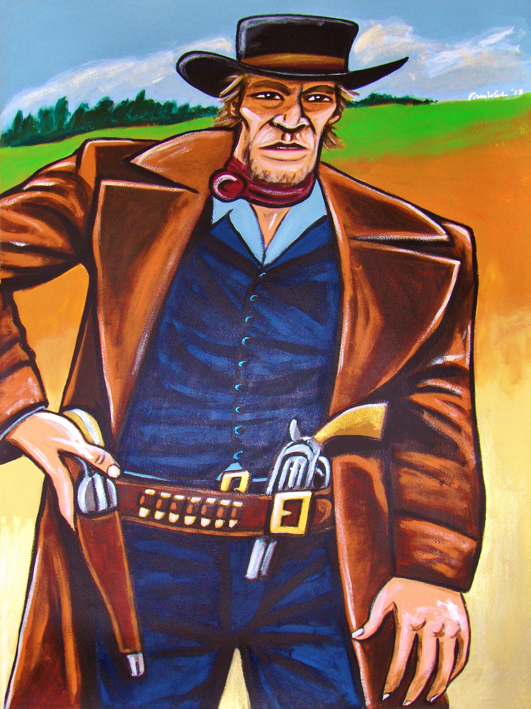 Clint Eastwood Print Poster Pale Rider Movie - Etsy