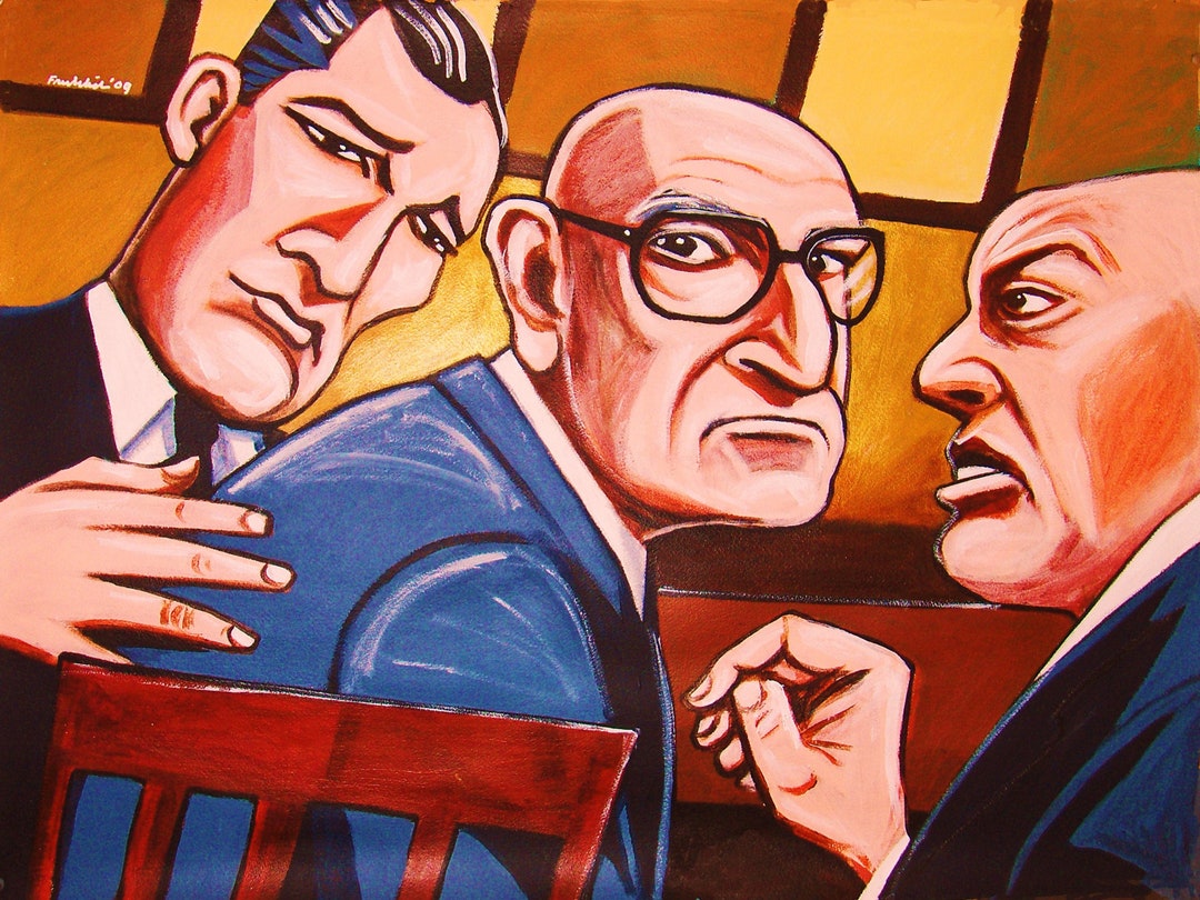 Uncle Junior the Sopranos Murder Trial Print Poster - Etsy