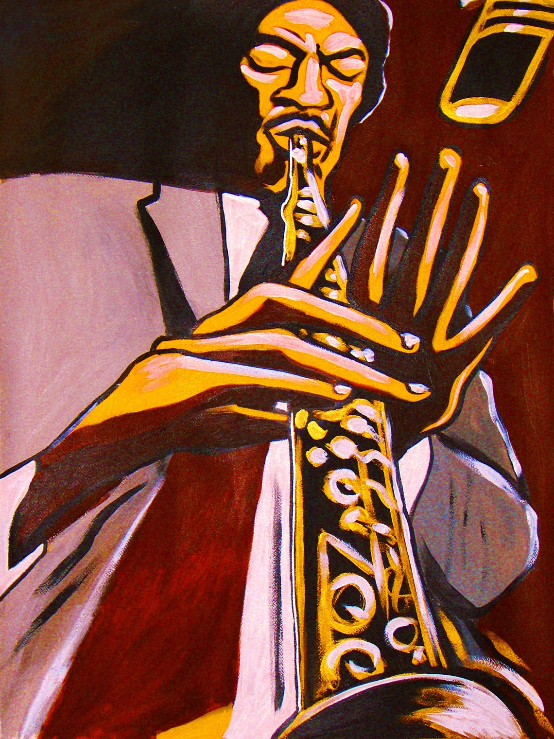 Sam Rivers Jazz Saxophone Print Poster - Etsy