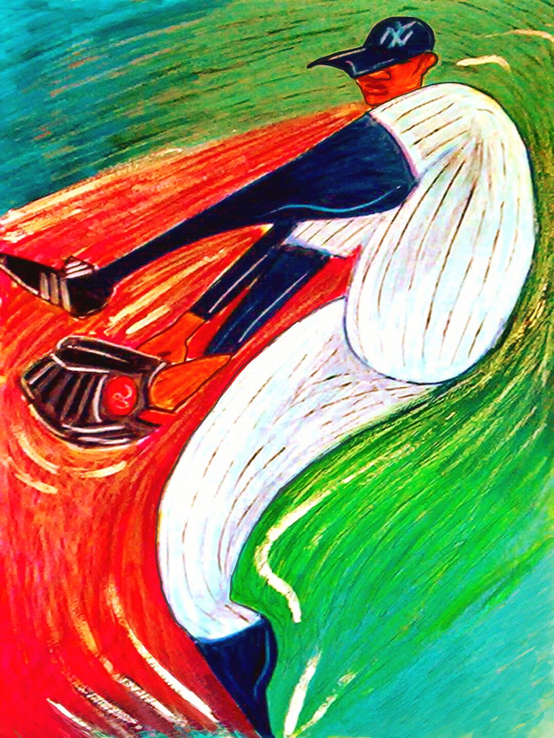 El Duque Orlando Hernandez New York Yankees Pitcher - Etsy