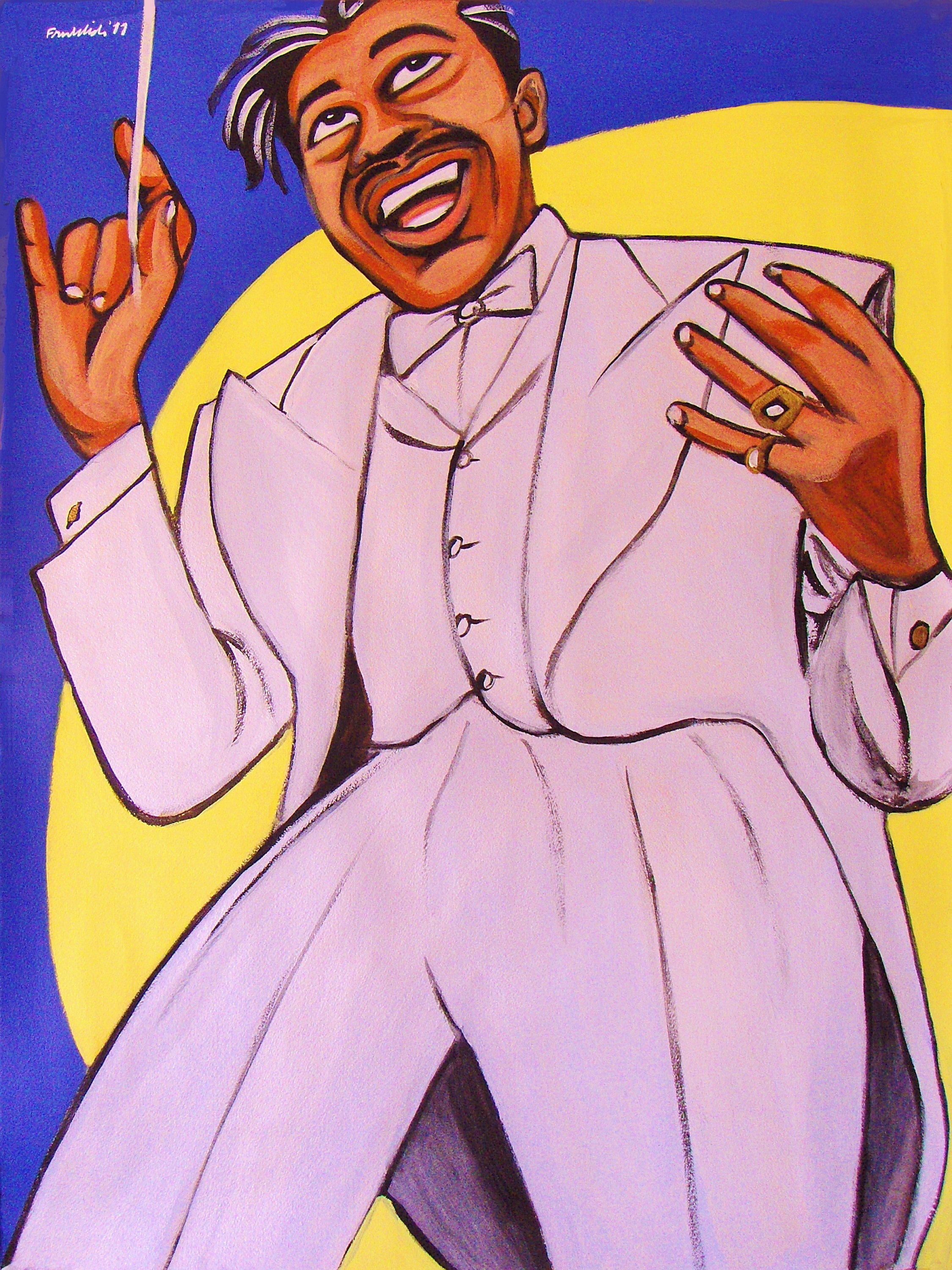Cab Calloway Big Band Print Poster - Etsy UK