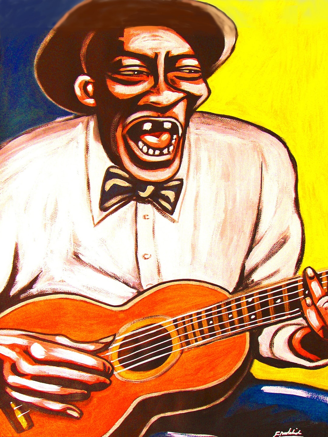 Front Porch Blues Singer Deep South Music - Etsy